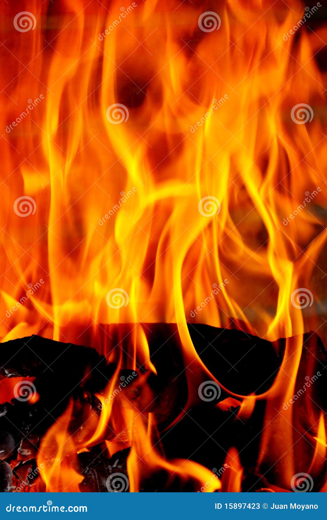 De vlammen van de brand stock afbeelding. Image of achtergrond - 15897423