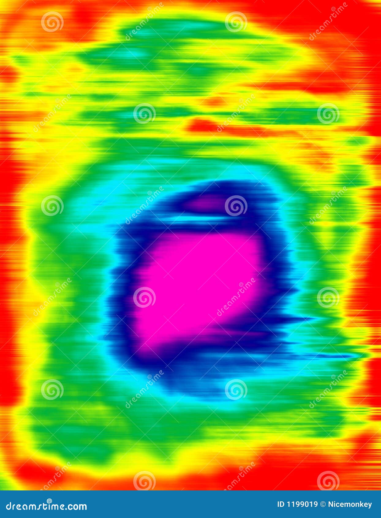 De vlek van de hitte stock afbeelding. Image of achtergrond - 1199019