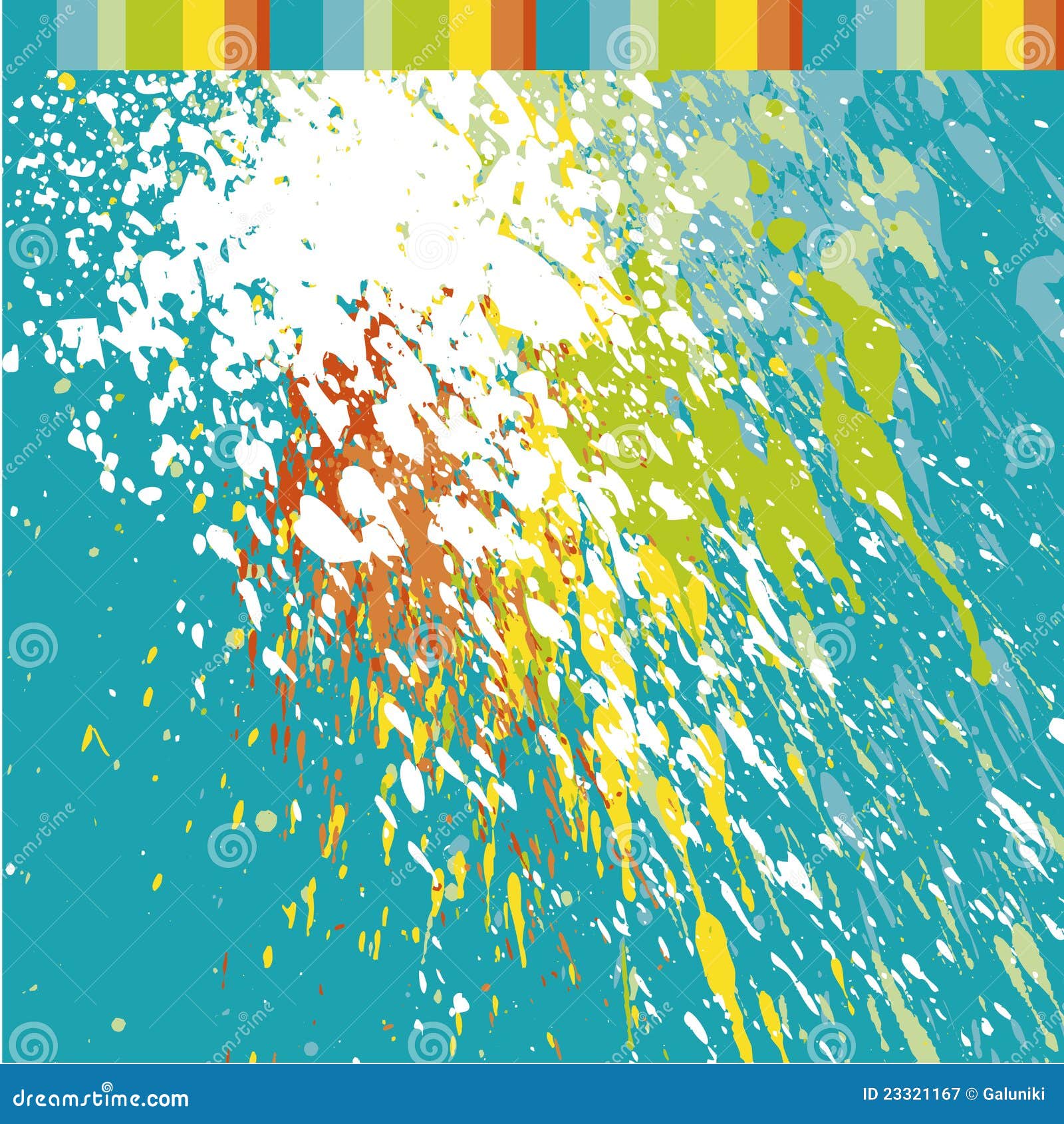 De vlek van de verf vector illustratie. Illustration of illustratie ...