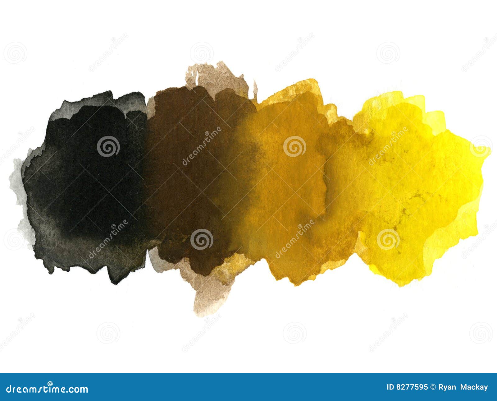 De vlek van de waterverf stock afbeelding. Image of decoratie - 8277595