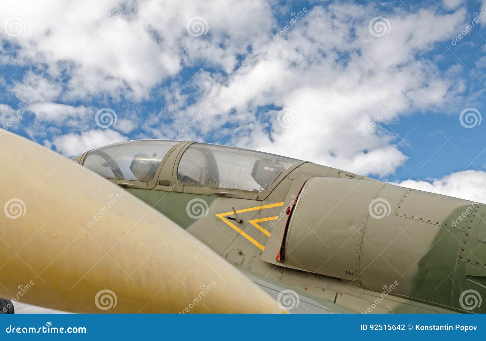 De Vliegtuigen Van Het Gevecht Stock Foto - Image of lucht ...