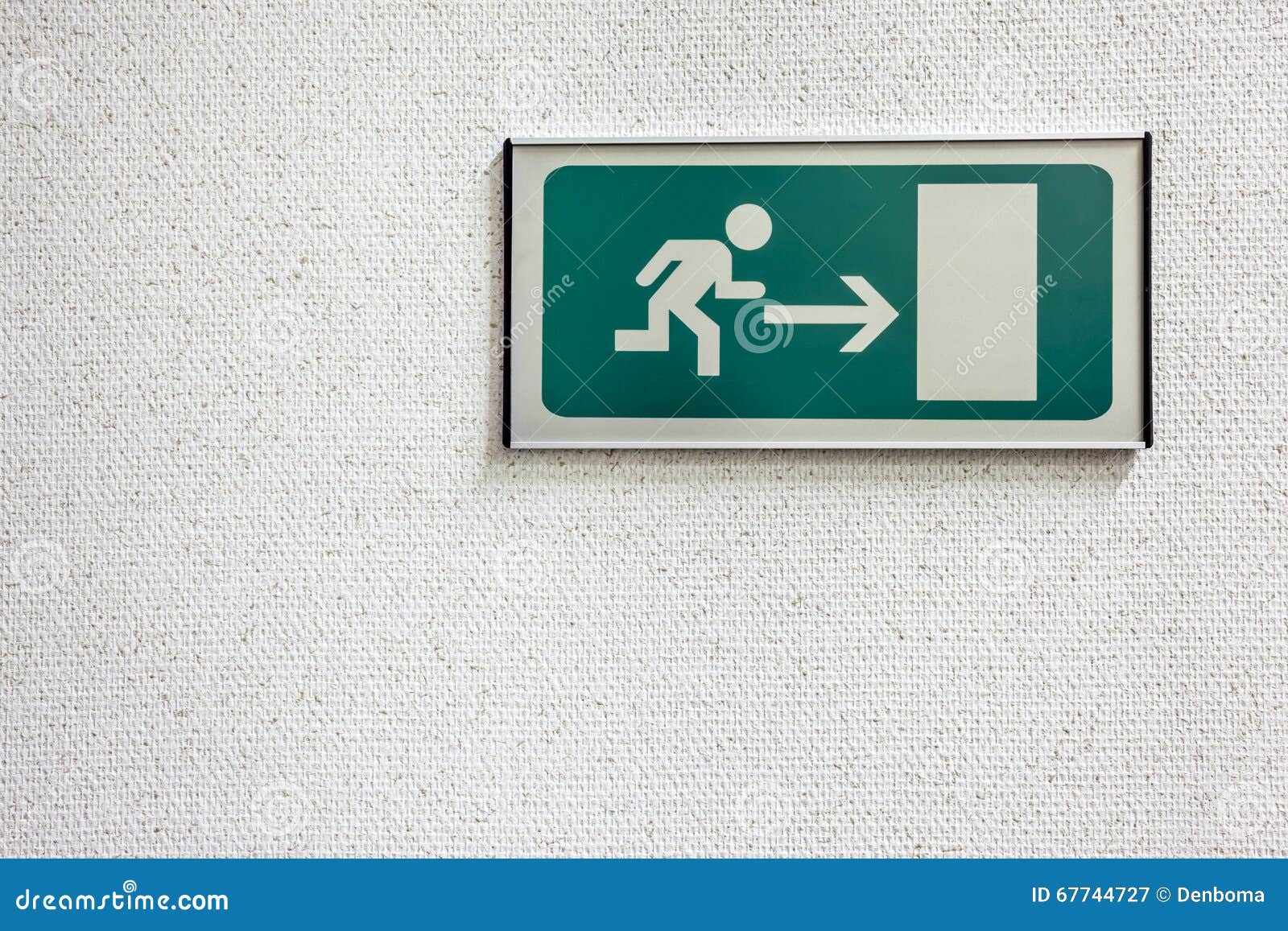 De vluchtroute stock afbeelding. Image of pijl, urgentie - 67744727