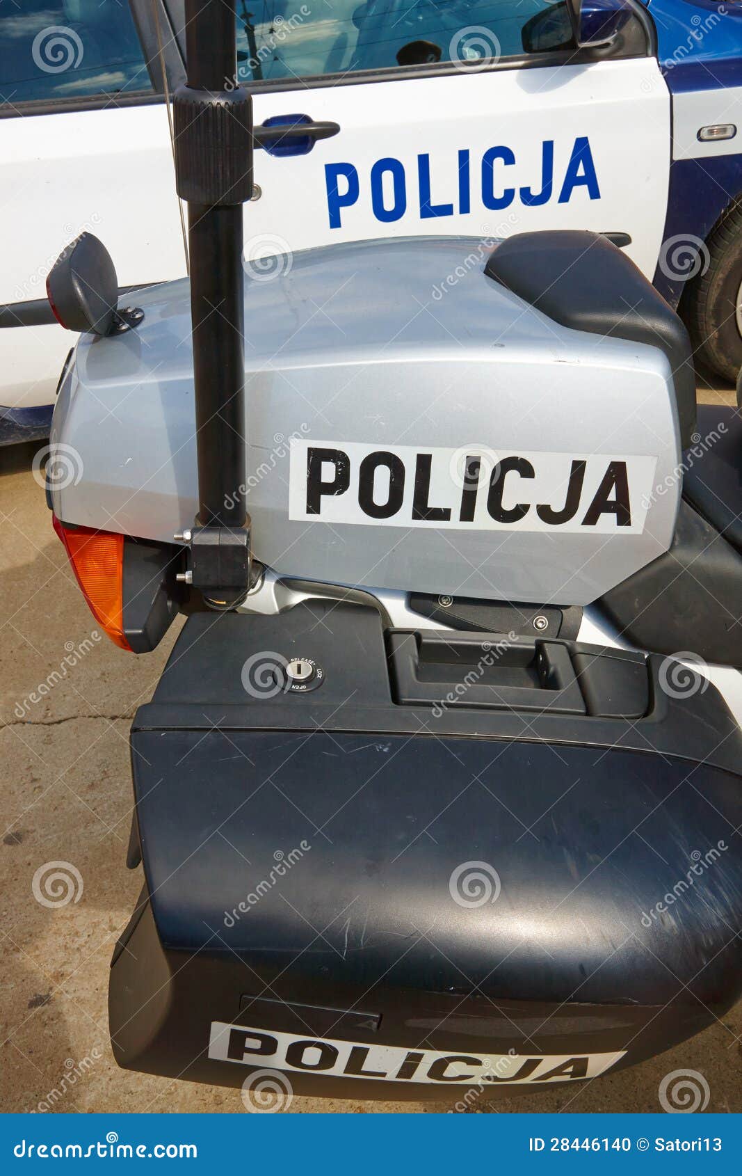 De Voertuigen Van De Politie Stock Foto - Image of handhaving, straat ...