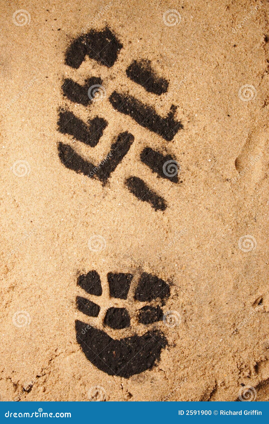 De Voetafdruk Van De Koolstof Stock Foto - Image of zand, houtskool ...