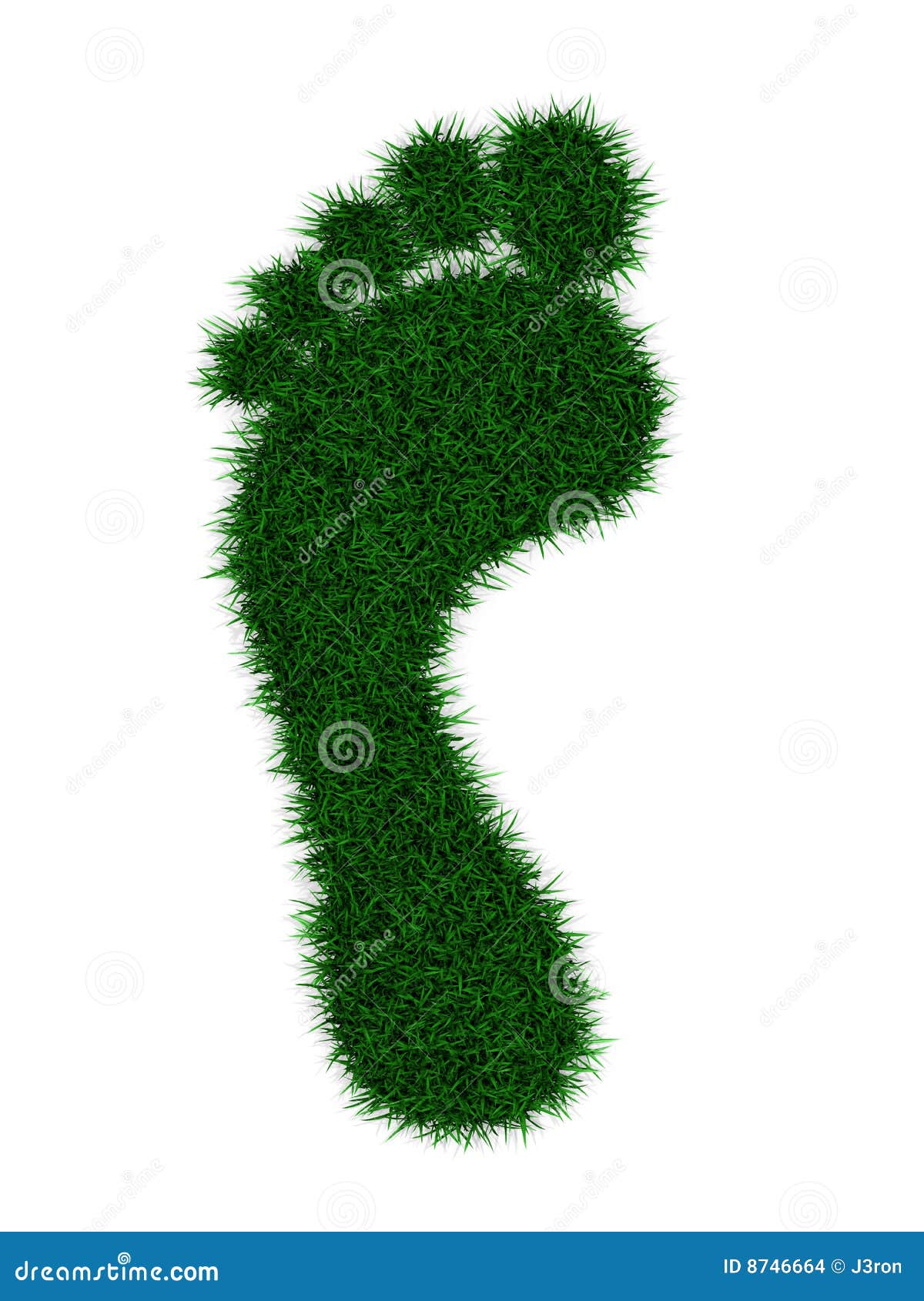 De Voetafdruk Van De Koolstof Stock Illustratie - Illustration of ...