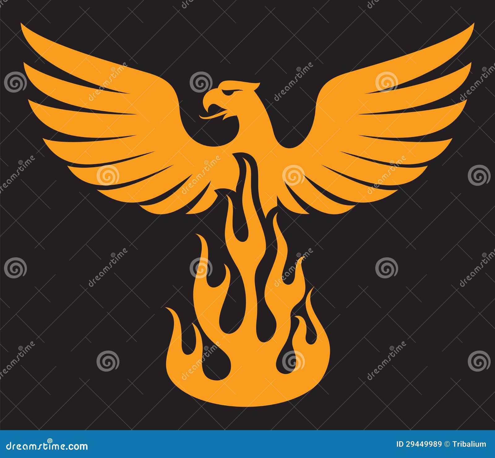 De vogel van Phoenix vector illustratie. Illustration of chinees - 29449989