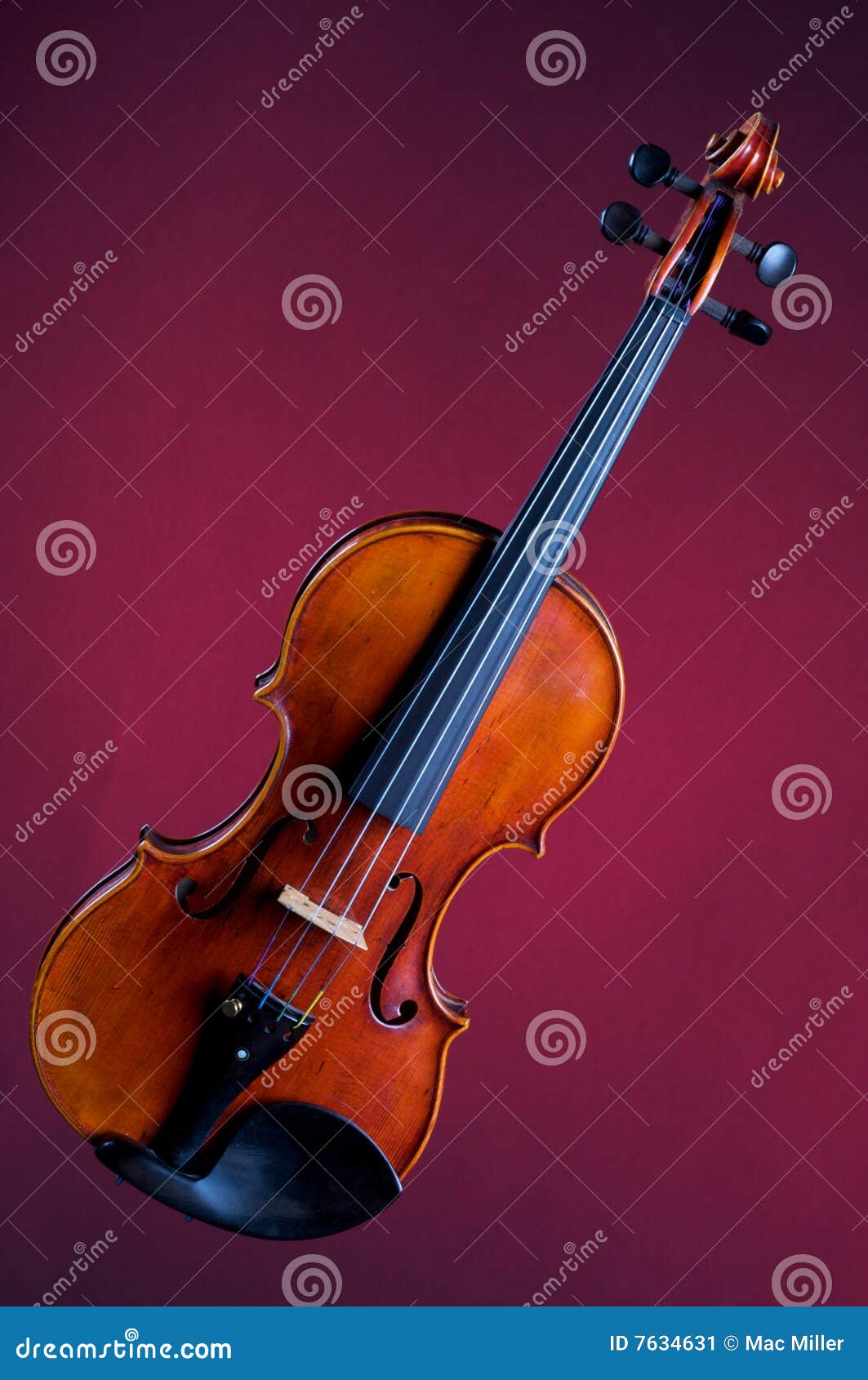 De Volledige Altviool Van De Viool Op Rood Stock Afbeelding - Image of ...