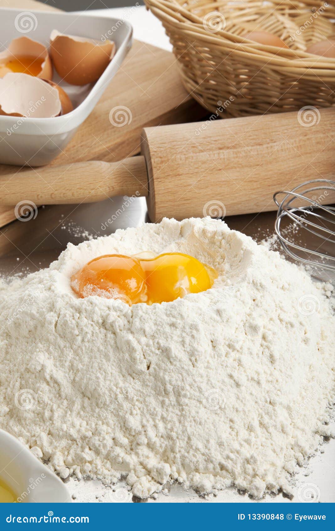 De Voorbereiding Van Het Baksel Stock Foto - Image of speld, baksel ...