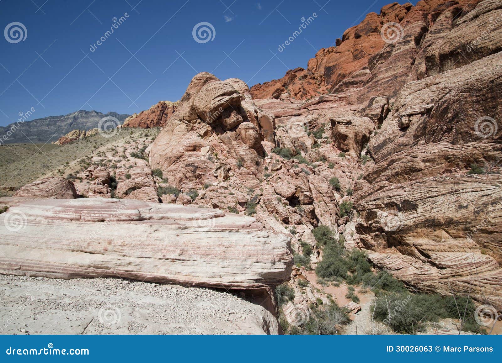 De Rode Vormingen Van De Canion Van De Rots Stock Afbeelding - Image of ...