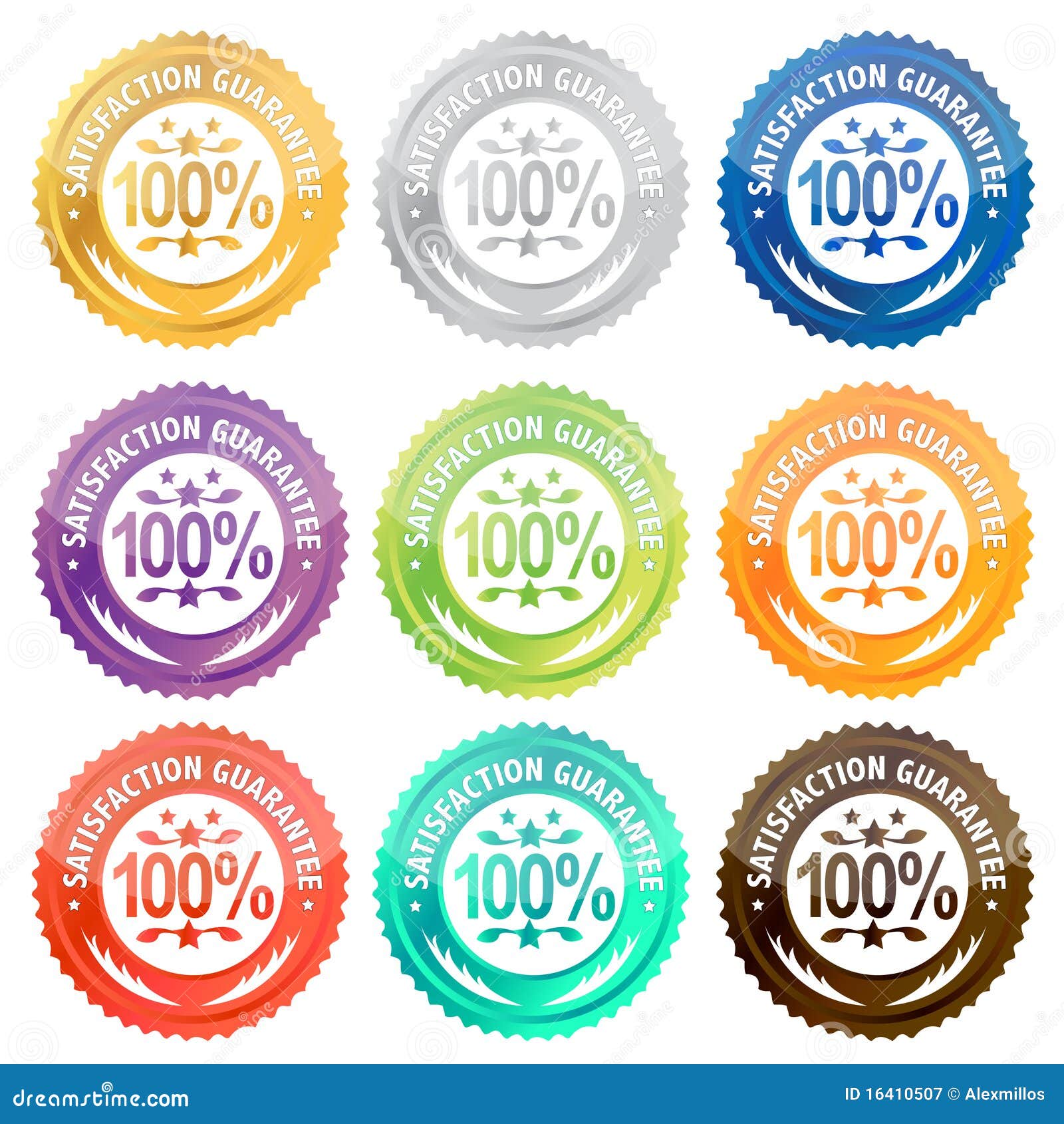 De Waarborg Van De Tevredenheid Vector Illustratie - Illustration of ...