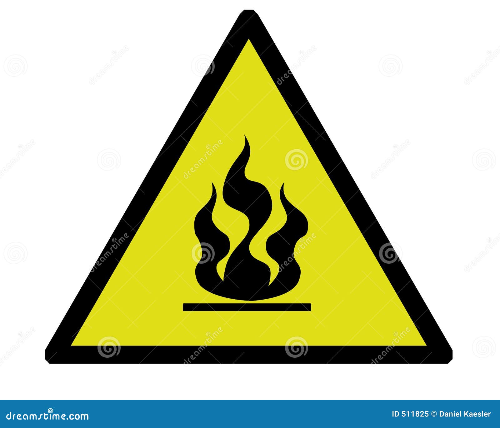 De Waarschuwing Van De Brand Stock Illustratie - Illustration of ...