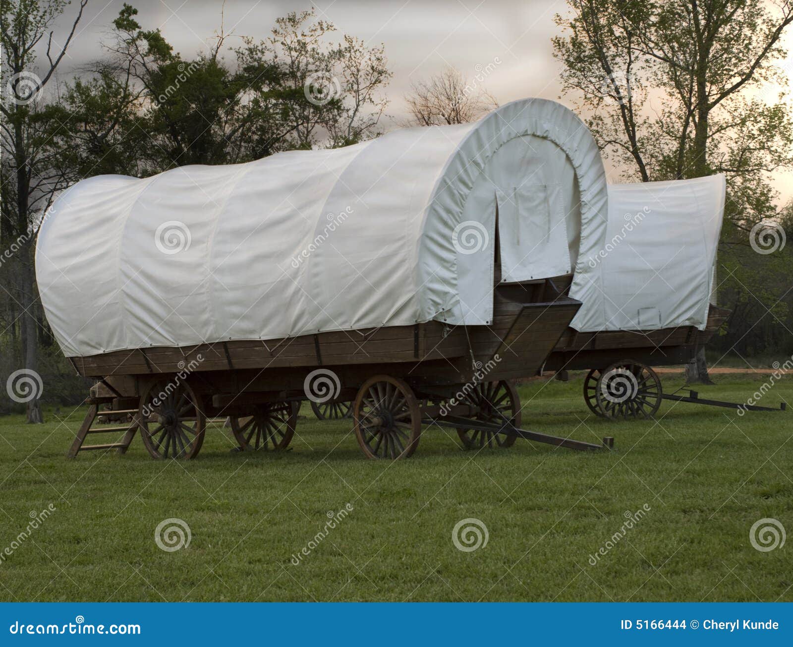 De Wagens van Conestoga stock foto. Image of reis, wiel - 5166444