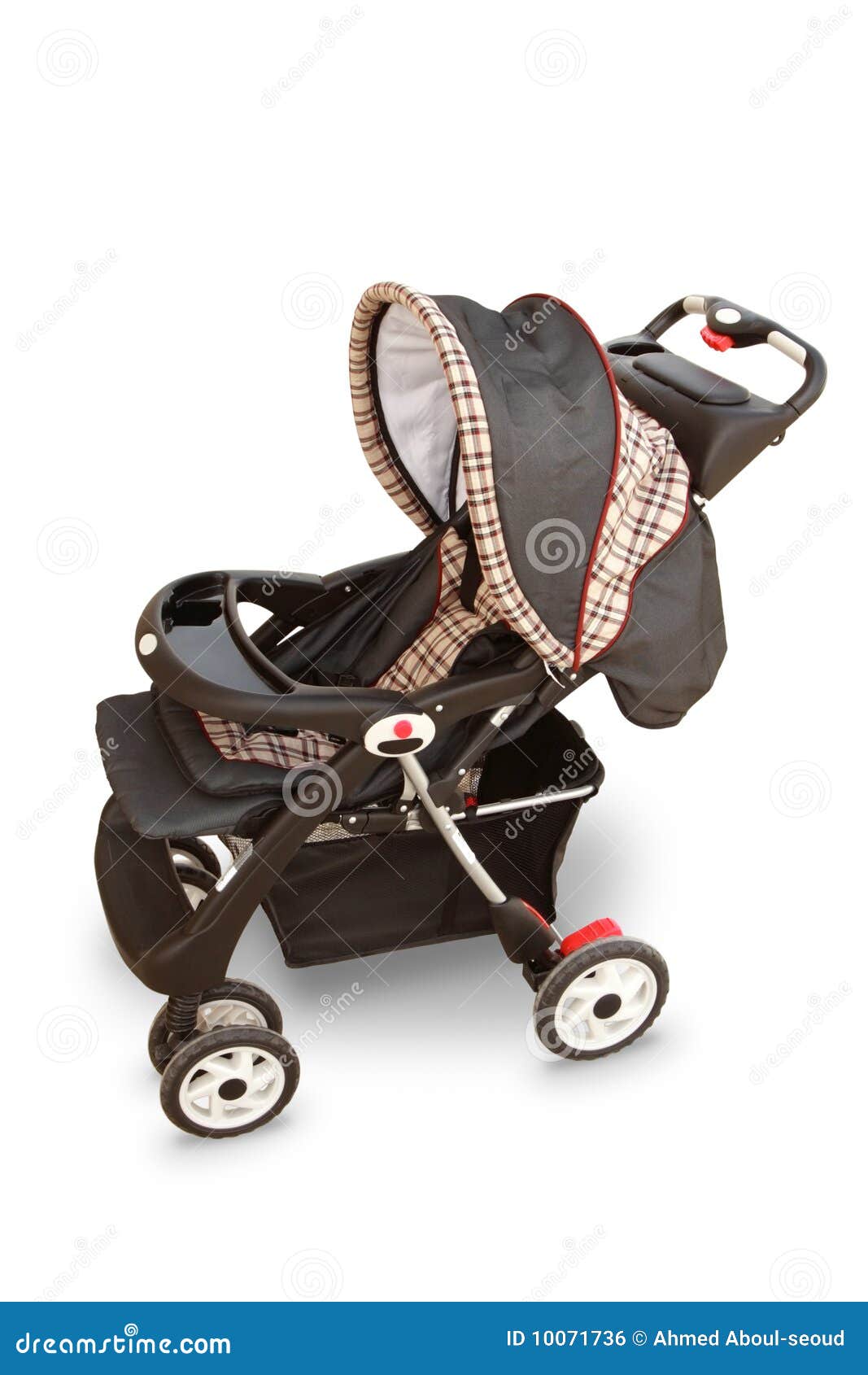 De Wandelwagen van de baby stock foto. Image of banden - 10071736