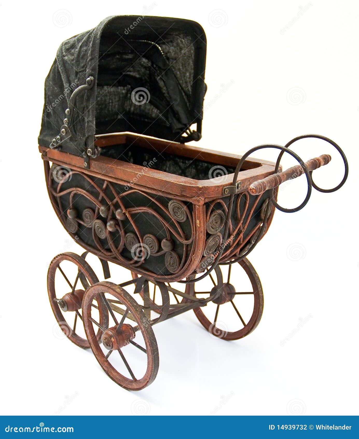 De wandelwagen van de baby stock foto. Image of achtergrond - 14939732