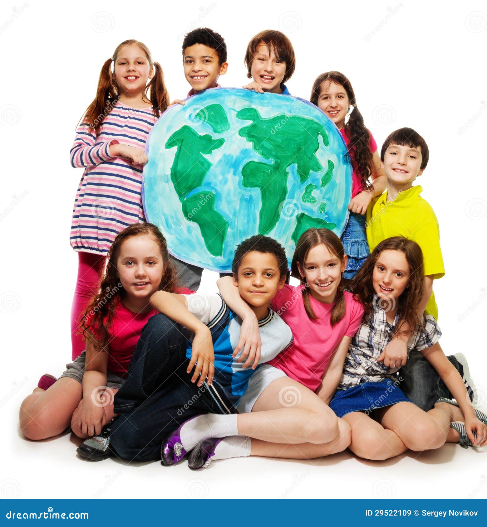 De Wereld Van Het Jonge Geitje Stock Afbeelding - Image of amerikaans ...