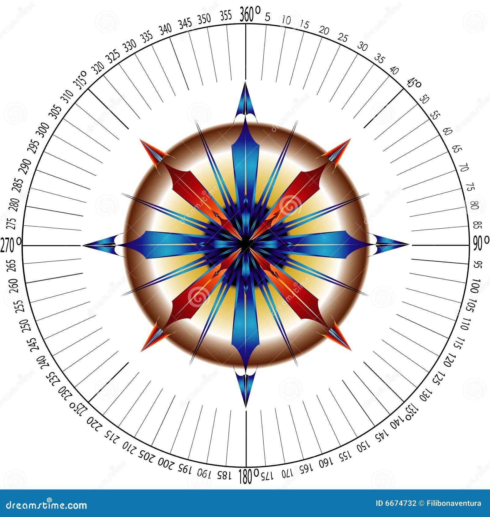 De windroos van navigators vector illustratie. Illustration of afstand ...