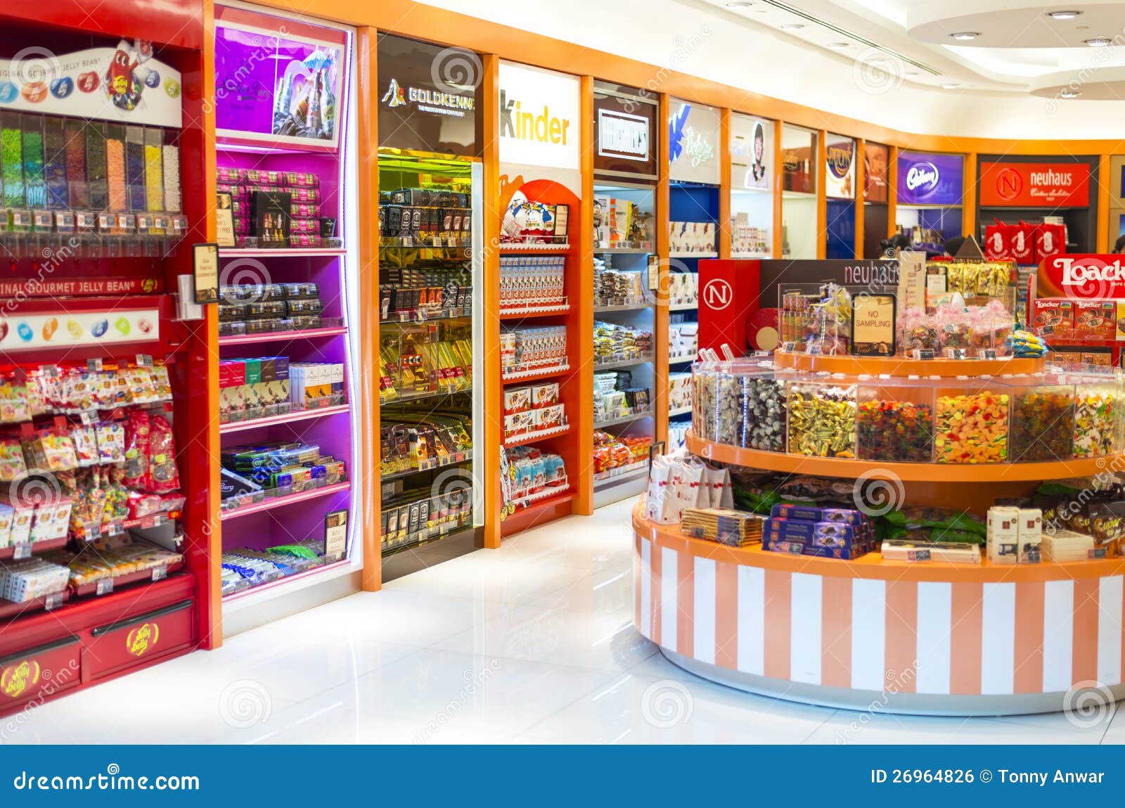 De Winkel Van Het Suikergoed En Van De Chocolade Redactionele Foto ...