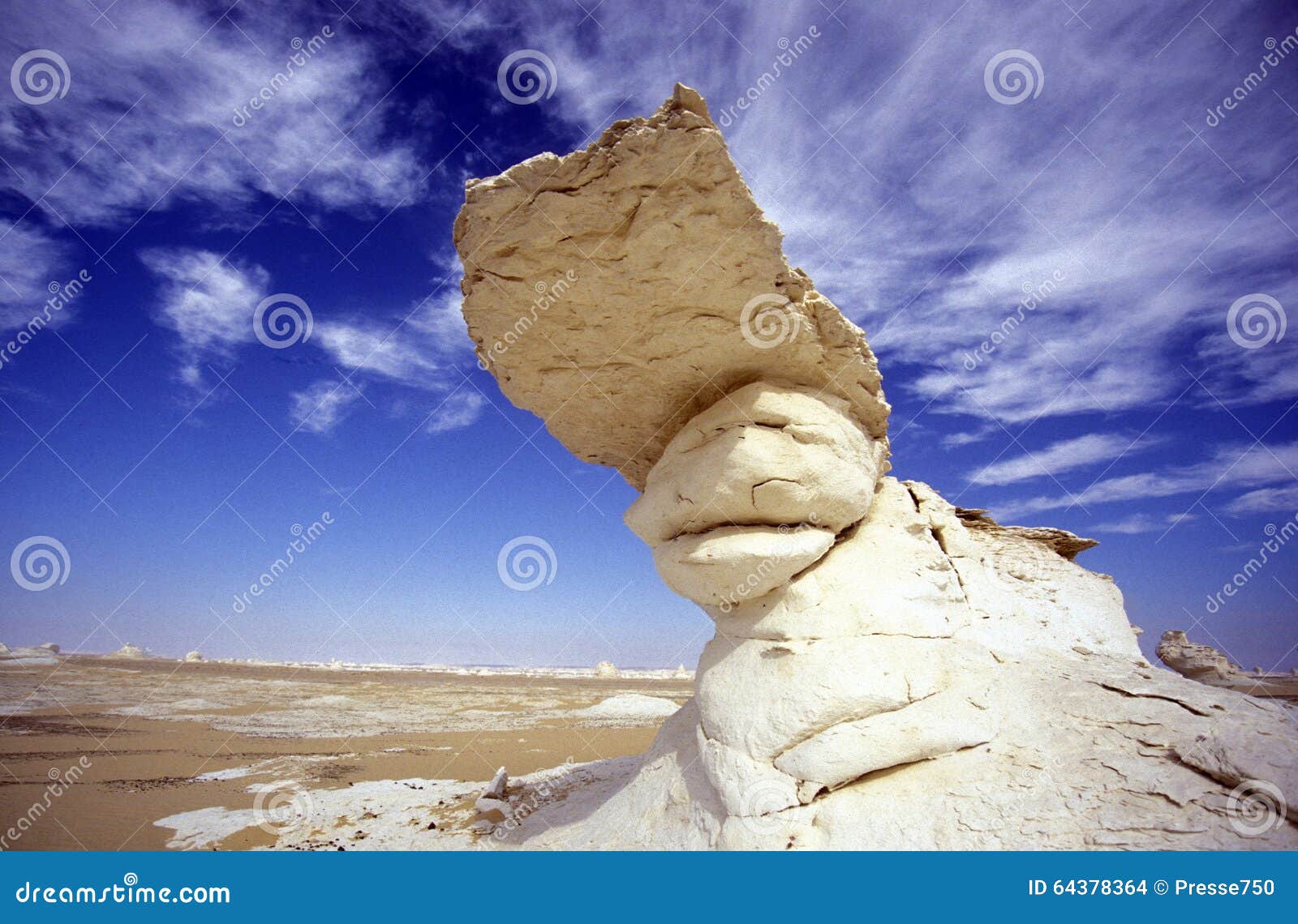 DE WITTE WOESTIJN VAN AFRIKA EGYPTE DE SAHARA FARAFRA Redactionele ...