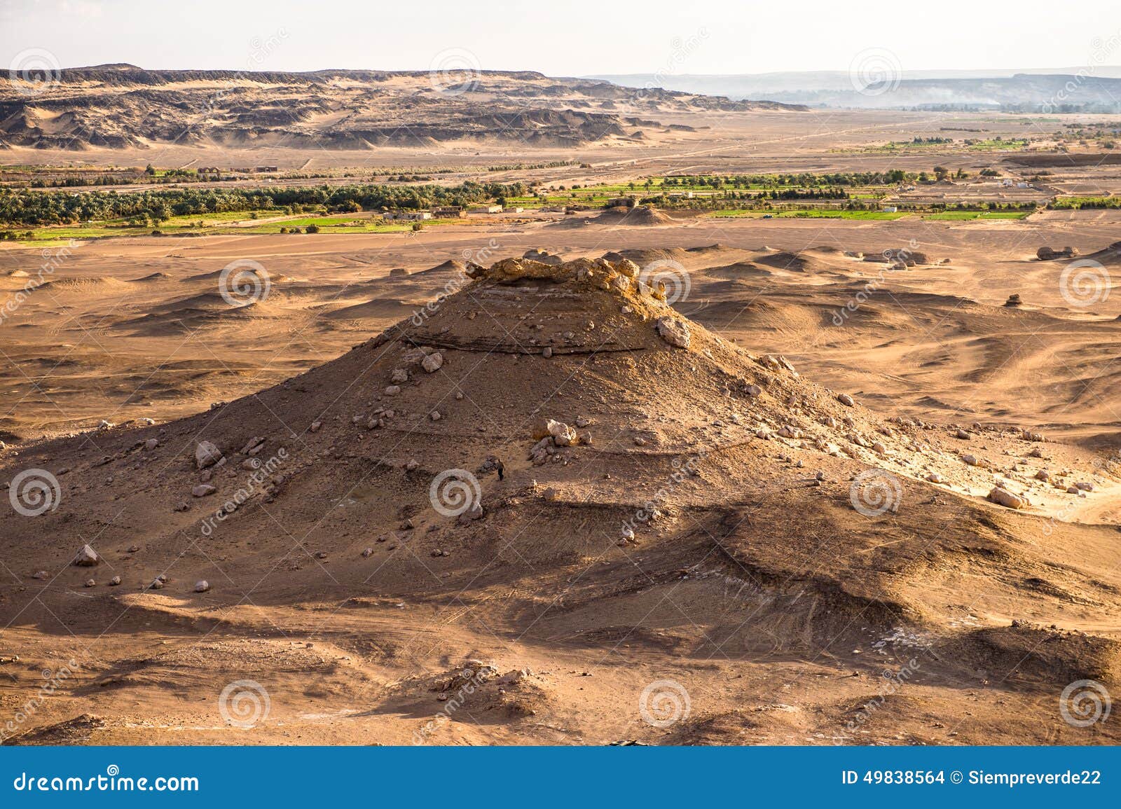 De Woestijn Van De Sahara Egypte Stock Foto - Image of panorama ...
