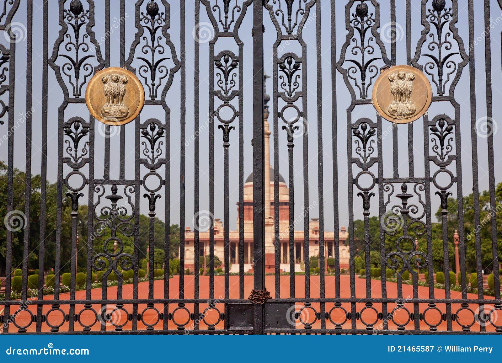 De Woonplaats Van Bhavan Van Rashtrapati President India Stock ...