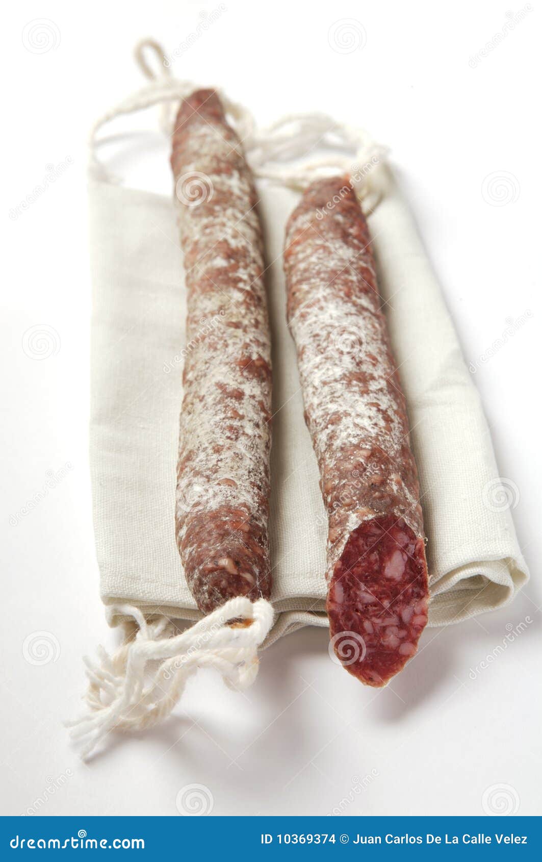 De worst van Fuet stock foto. Image of worst, traditioneel - 10369374