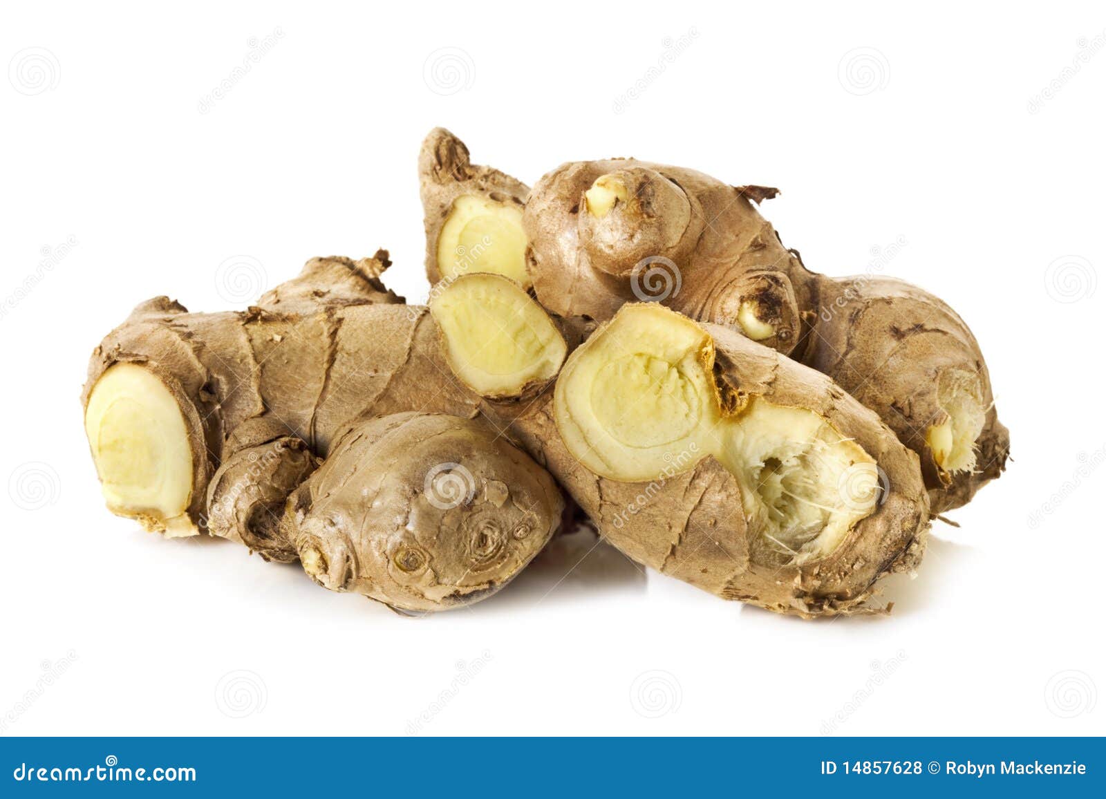 De Wortel van de gember stock foto. Image of sluit, vers - 14857628