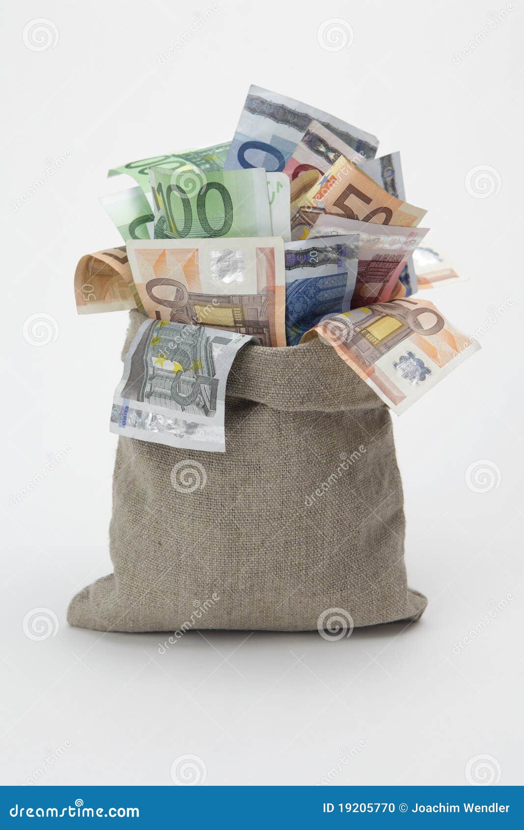 De zak van het geld stock foto. Image of toestel, economie - 19205770