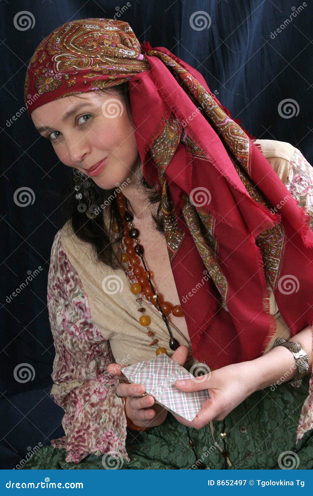 De zigeuner stock afbeelding. Image of kamp, furatief - 8652497