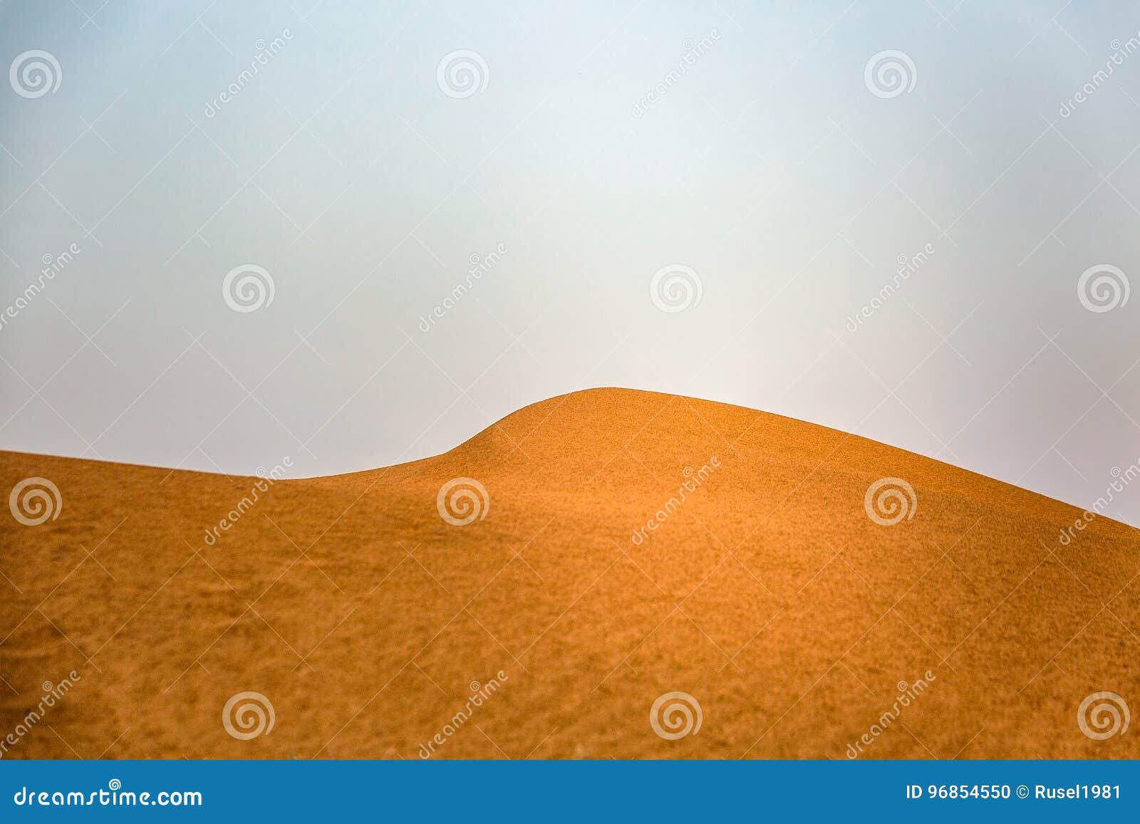 De Zonsondergang Van De Zandwoestijn Stock Foto - Image of horizontaal ...