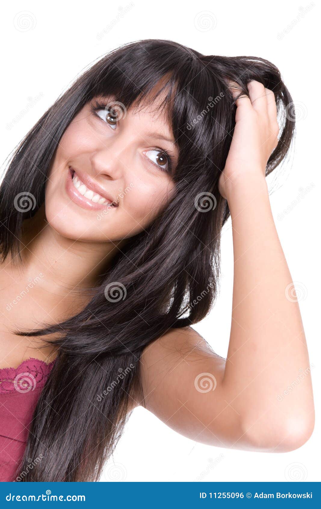 De zorg van het haar stock foto. Image of geïsoleerd - 11255096