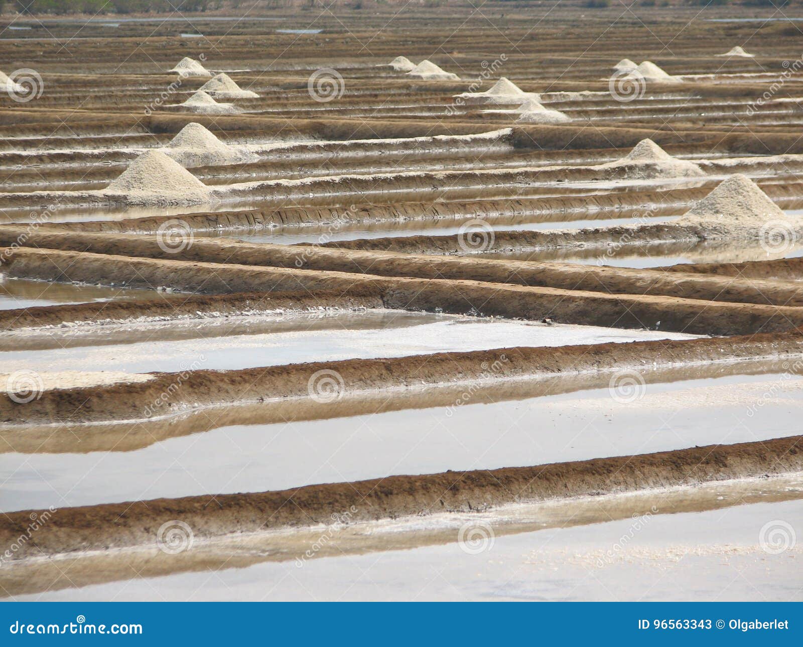 De Zoute Zoute Industrie Van Het Extractievoedsel India Stock ...