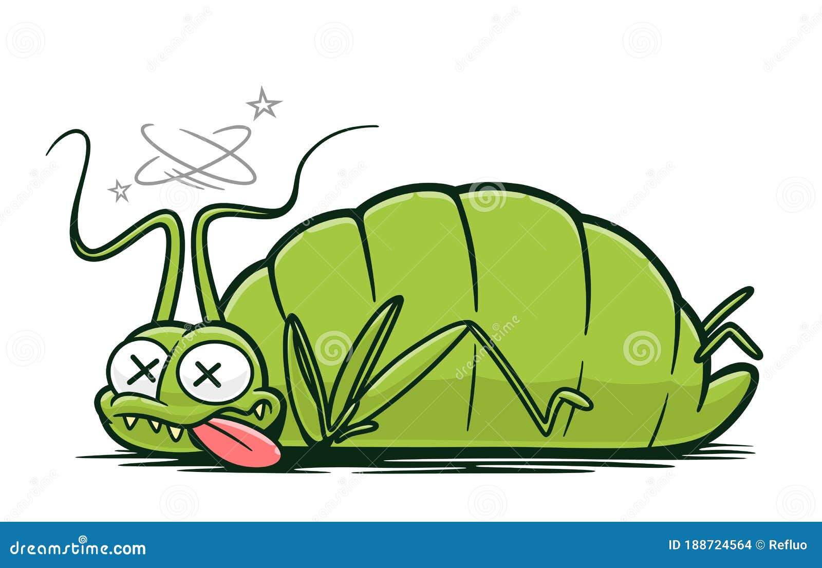 Farm Parasite Icon, Outline Style Cartoon Vector | CartoonDealer.com ...