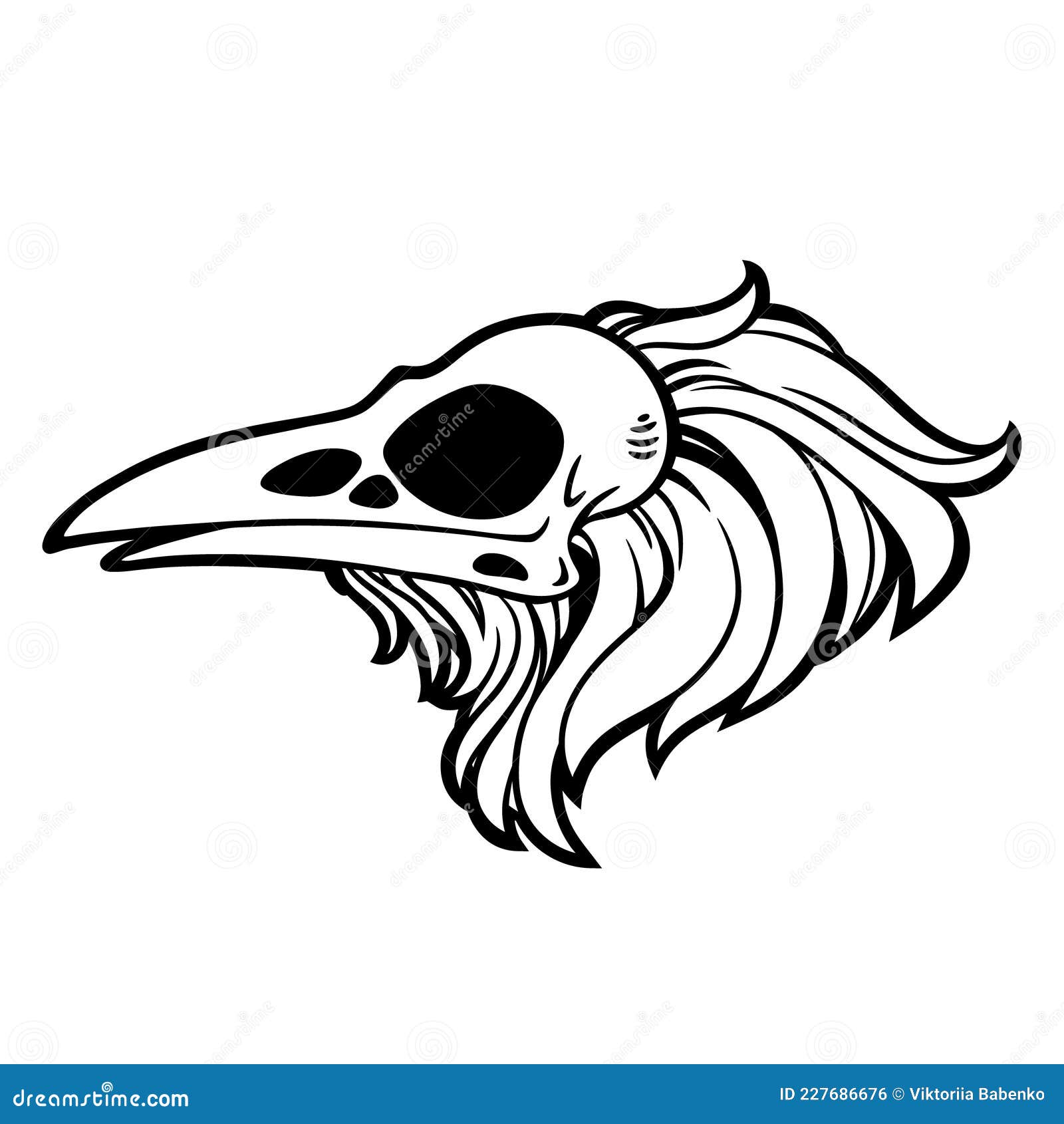 Dead Bird Silhouette Icon. Clipart Image Cartoon Vector | CartoonDealer ...