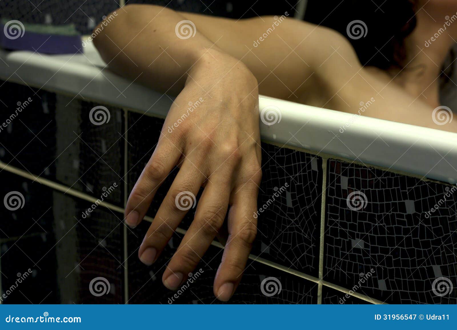 Dead Body of Woman in the Bathroom Stock Image - Image of death, adult ...