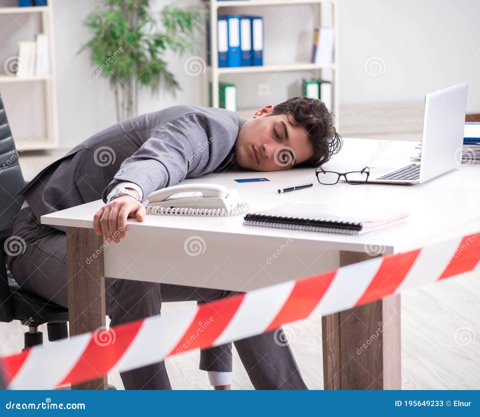 Dead Businessman Stock Photography | CartoonDealer.com #2073716