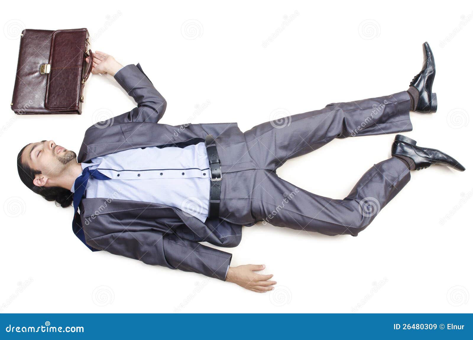 Dead Businessman On Floor Stock Image - Image: 26480309