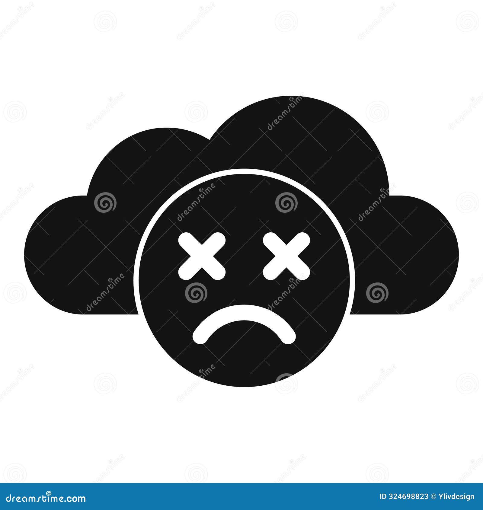 Dead Cloud Storage Server Showing Problem with Data Loss Stock ...