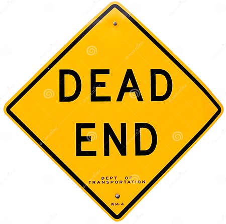 Dead End stock image. Image of dead, finish, failure, direction - 137559