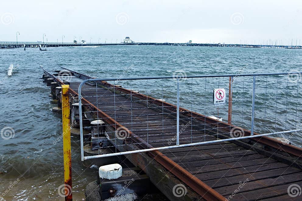 Dead end stock image. Image of forbidden, drown, track - 26907975