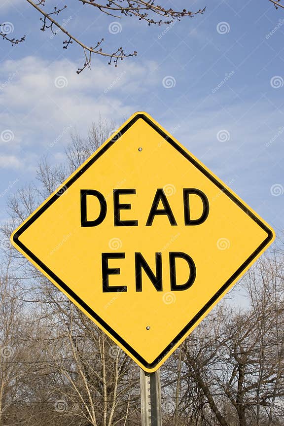 Dead End stock image. Image of concept, isolated, abstract - 54315