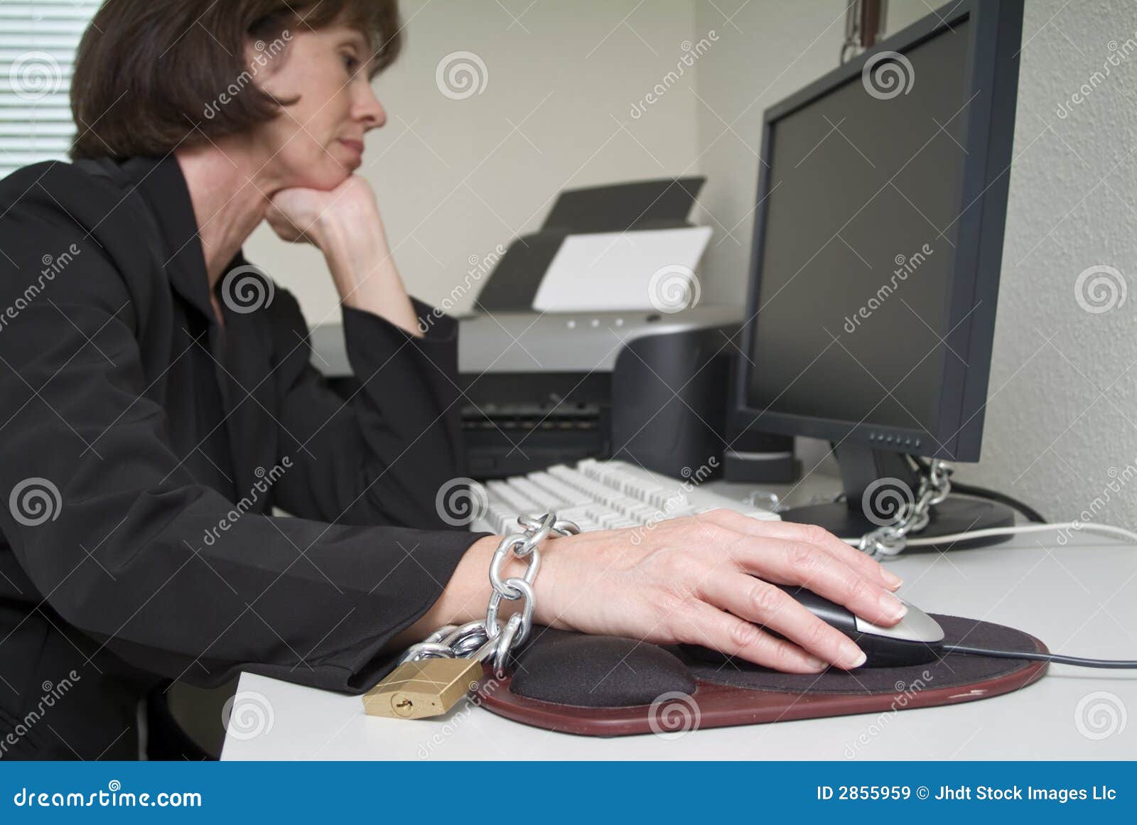 Dead end job stock image. Image of chain, disheartened - 2855959