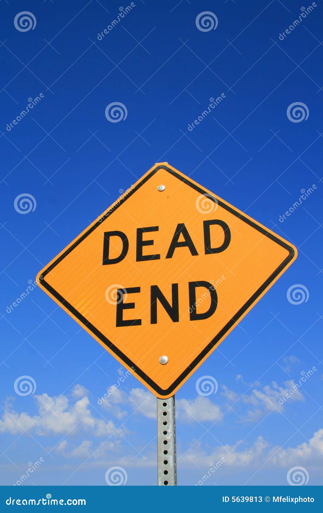 Dead End Road Sign stock image. Image of road, dead, sign - 5639813