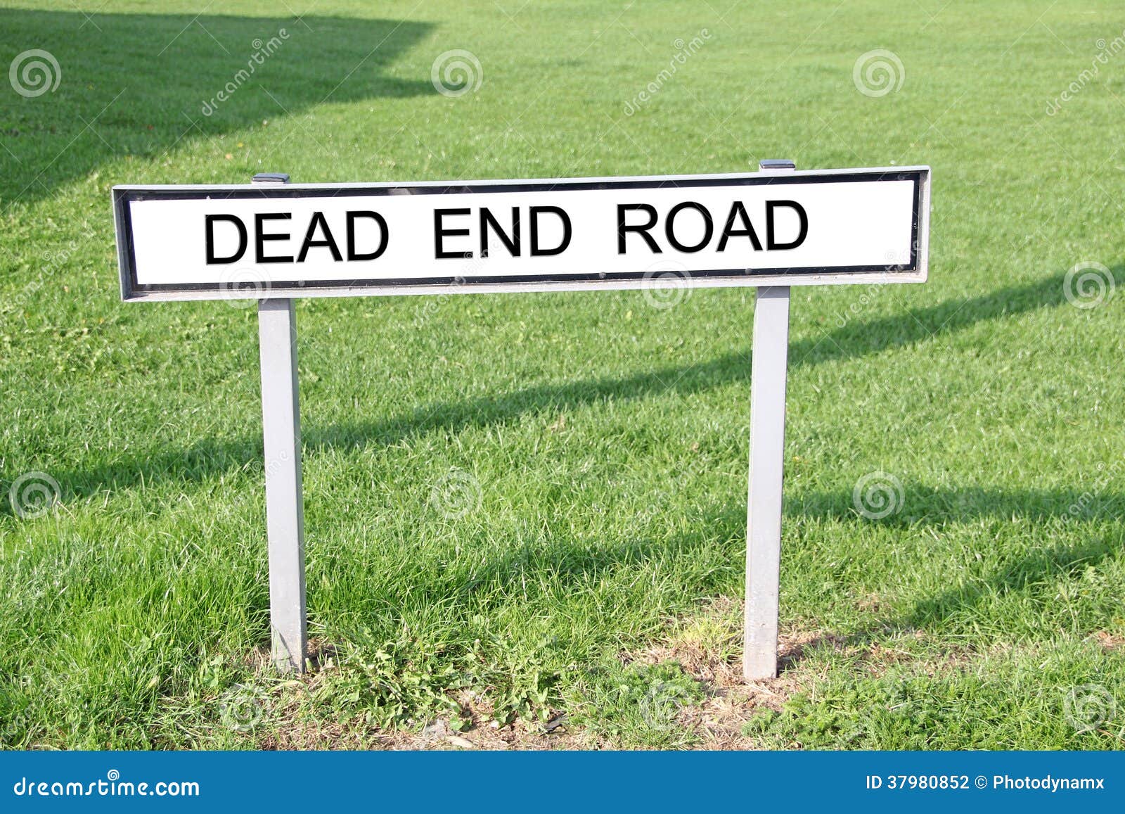 Dead end road street sign stock photo. Image of road - 37980852