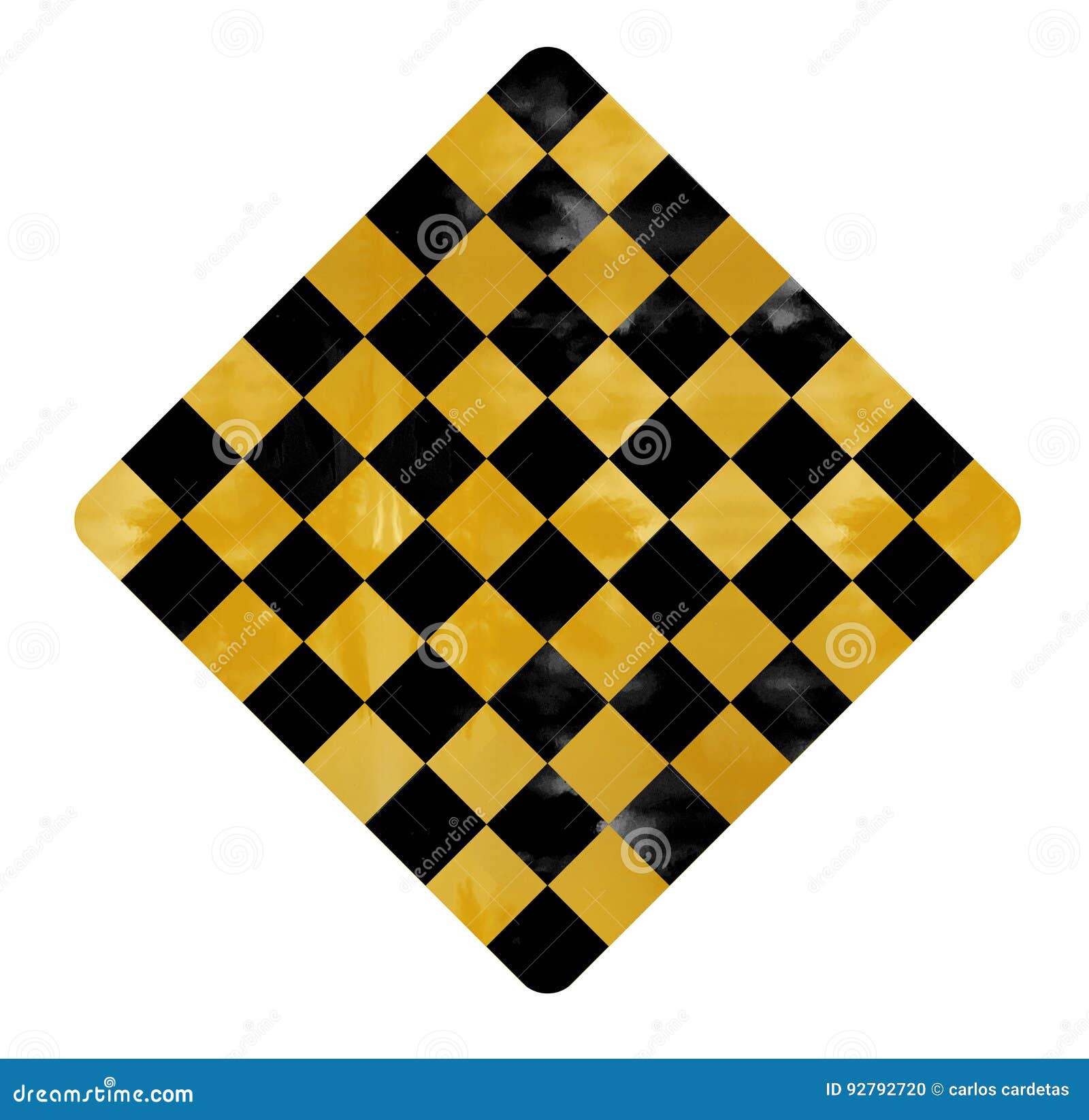 Dead End Sign Beware Safety Stock Illustration - Illustration of board ...