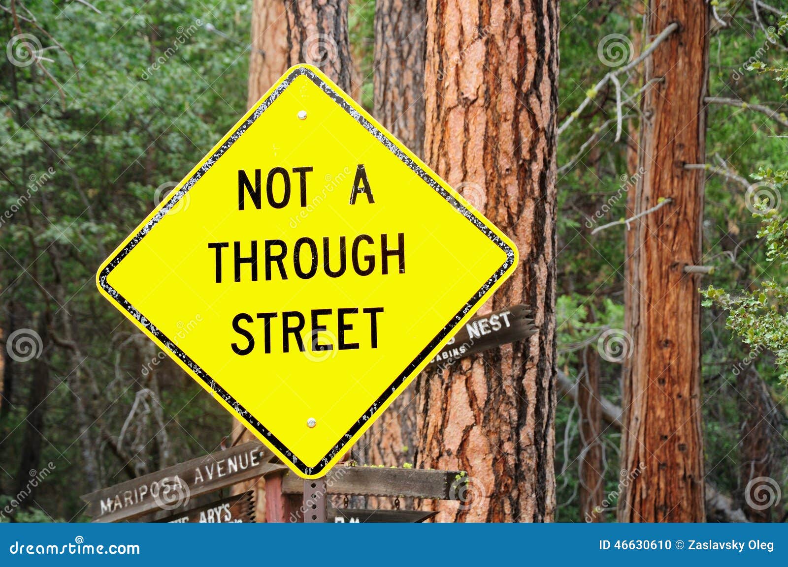 Dead end. stock photo. Image of sign, dead, saturated - 46630610