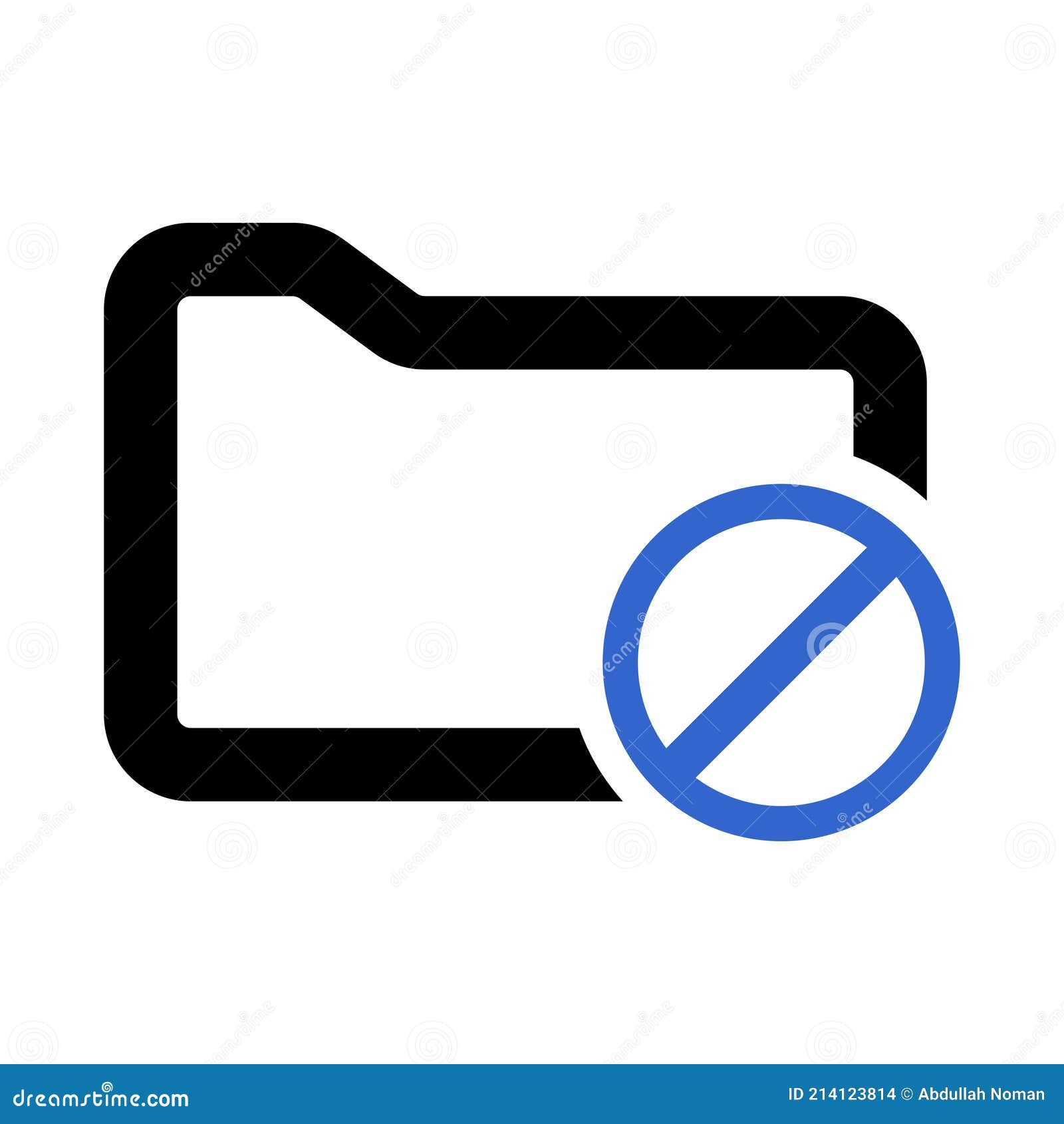 Dead Folder Icon Design Vector Stock Vector - Illustration of directory ...