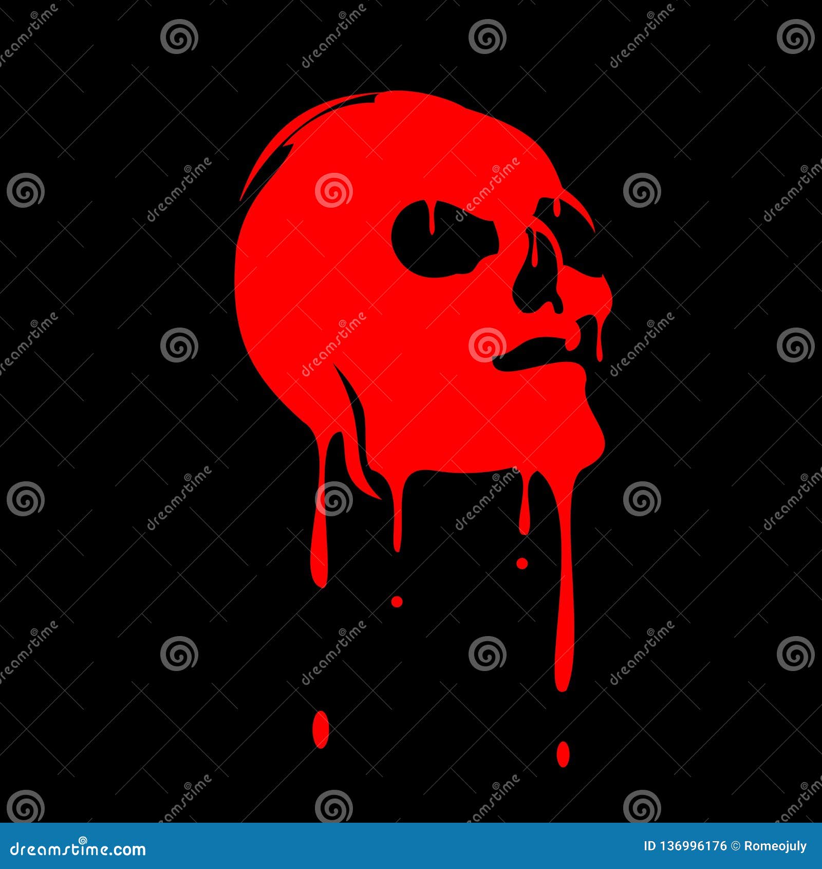 Dead head icons concept stock illustration. Illustration of skull ...