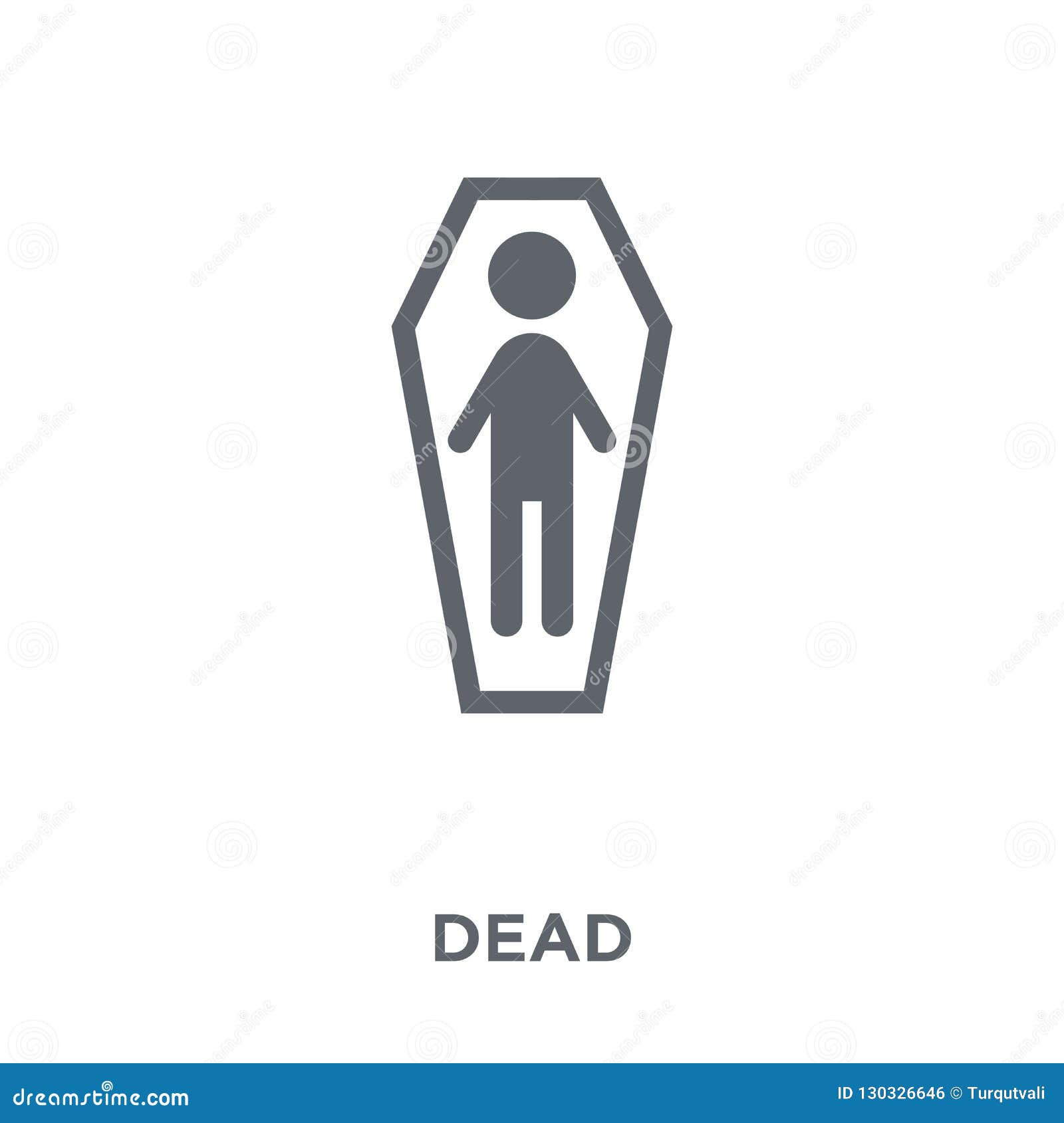 Dead Icon From Army Collection. Vector Illustration | CartoonDealer.com ...