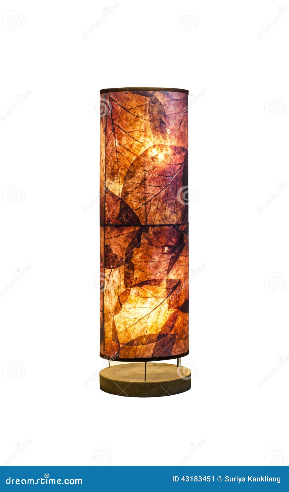 Dead leaf lamp stock image. Image of lamps, isolated - 43183451