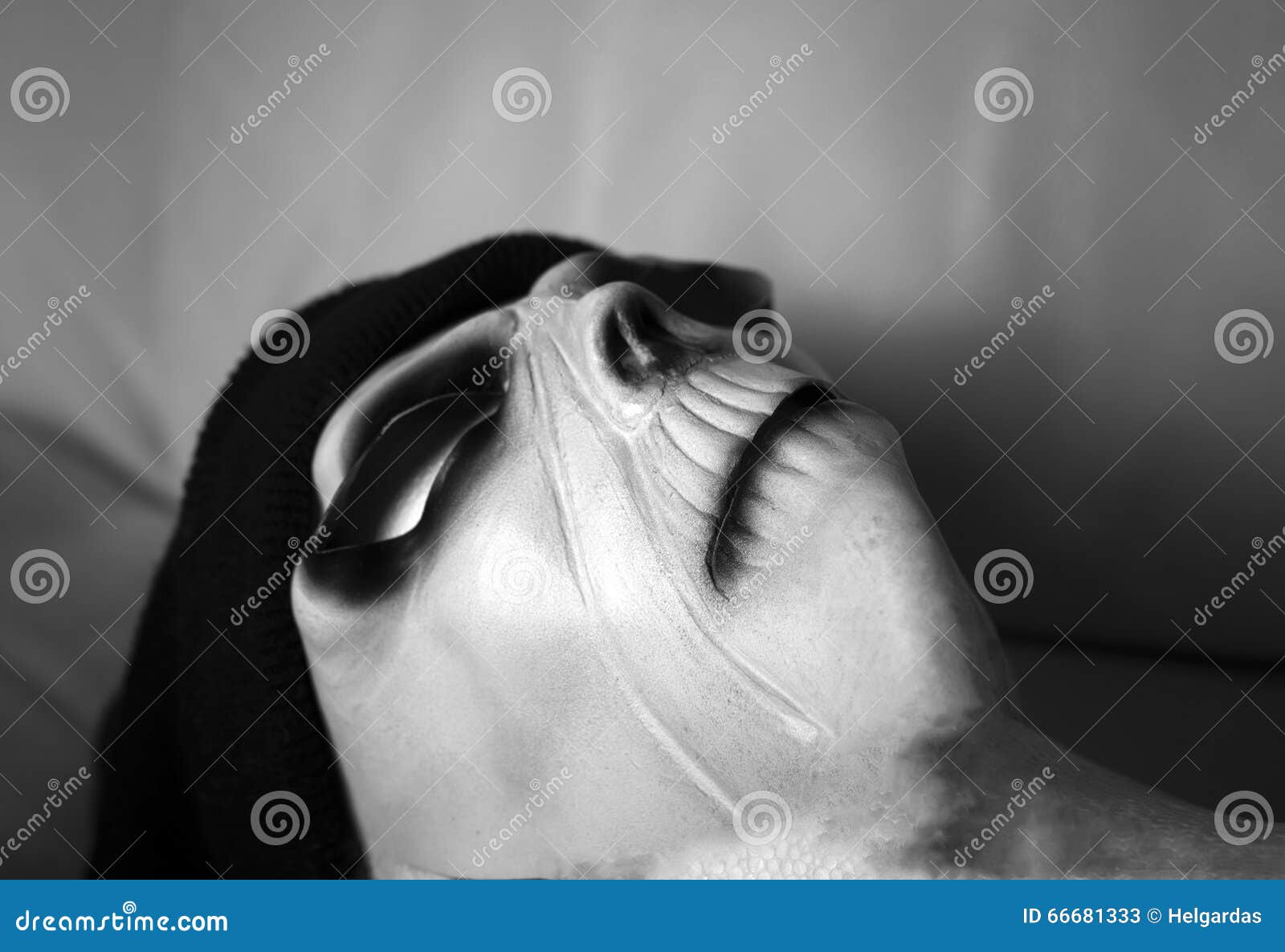Dead man looking spooky stock image. Image of demon, gothic - 66681333